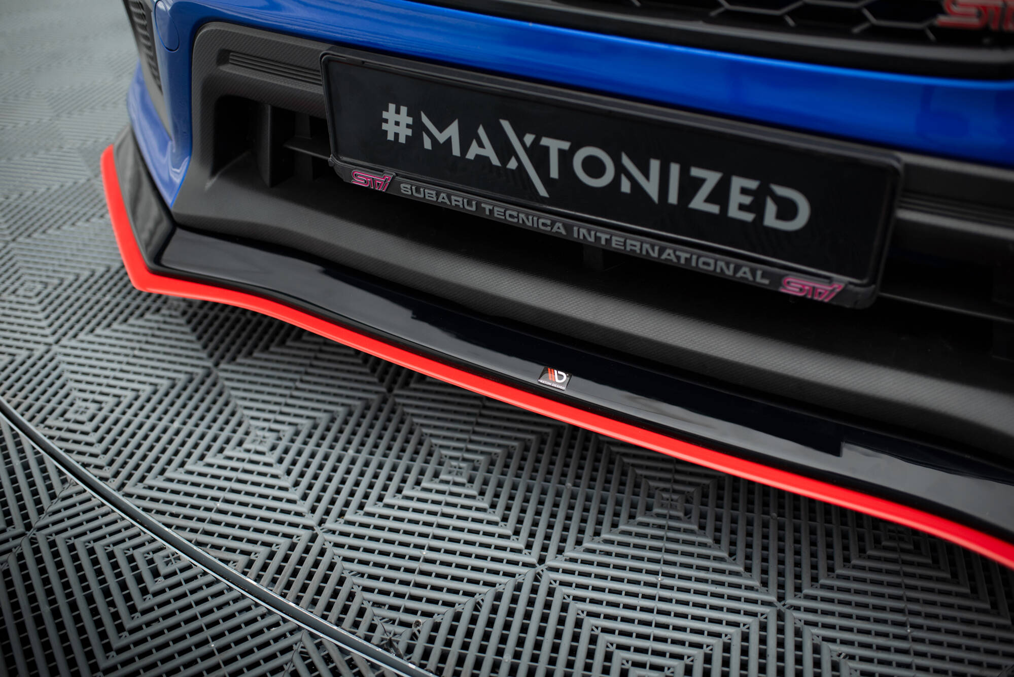 Maxton Design Frontsplitter V.2 Subaru WRX STI Mk1 Facelift SU-IM-4F ...