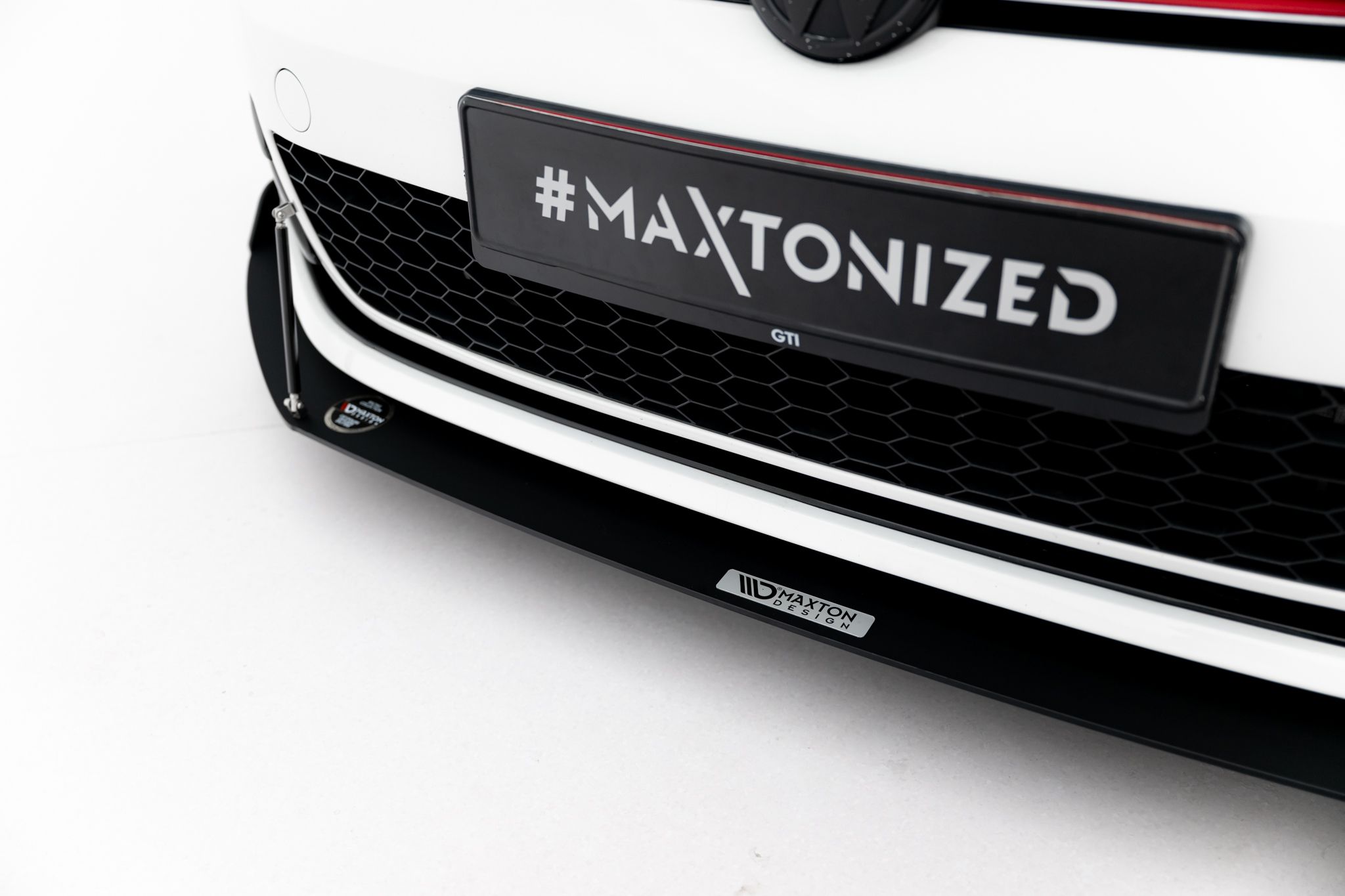 Maxton Design FRONT RACING SPLITTER VW GOLF VII GTI VW-GO-7-GTI-CNC ...
