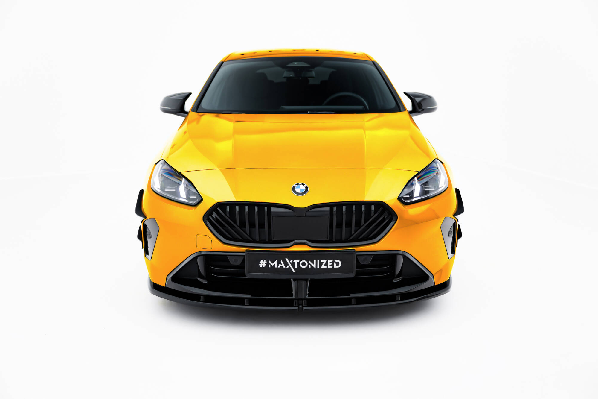 Maxton Design Divisor delantero V.1 BMW 1 M-Pack F70 BM-1-70-M-FD1G ...