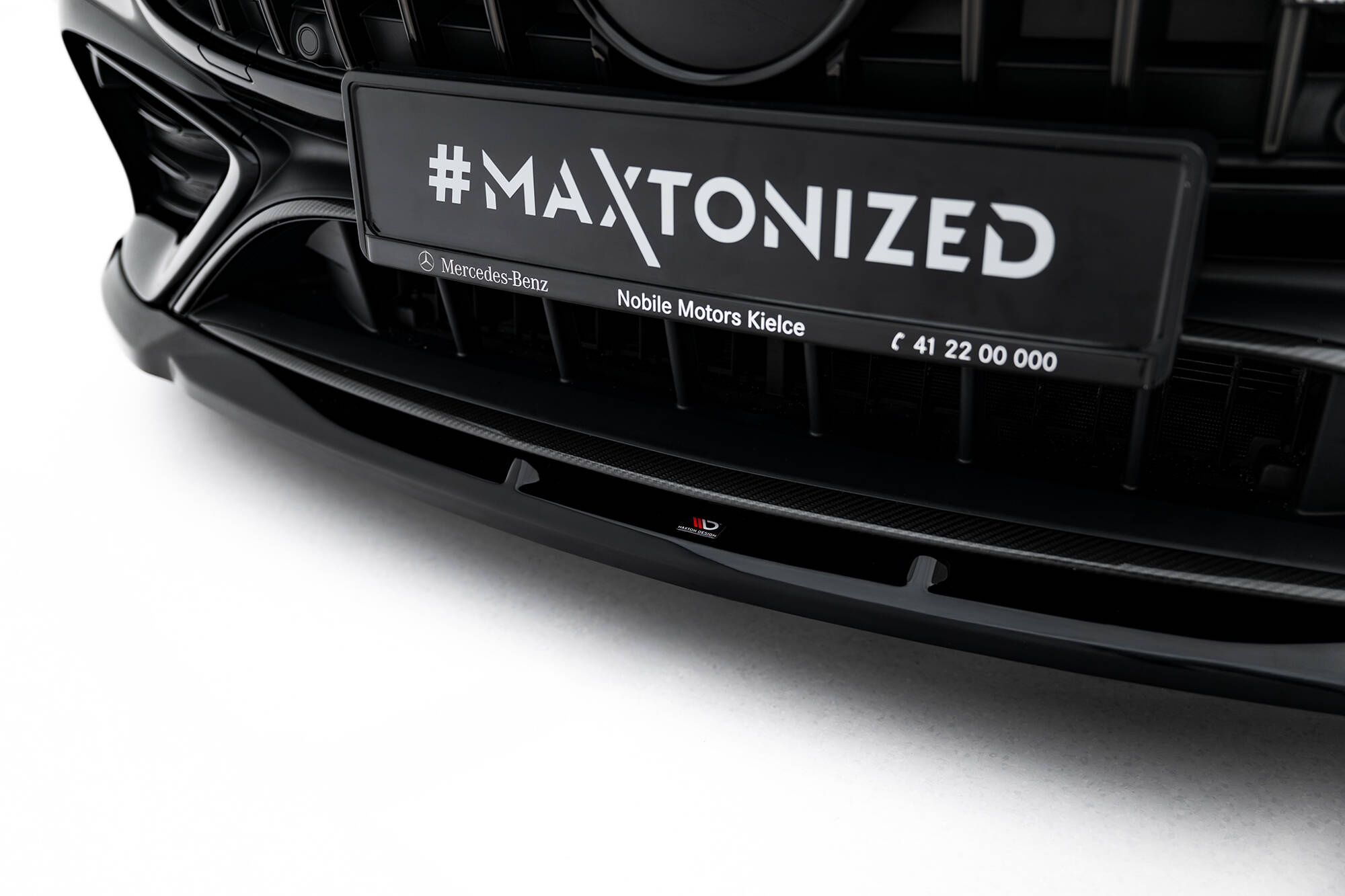 Maxton Design フロントスプリッター V.2 メルセデスAMG CLE 53 C236 ME-CLE-236-53-AMG ...