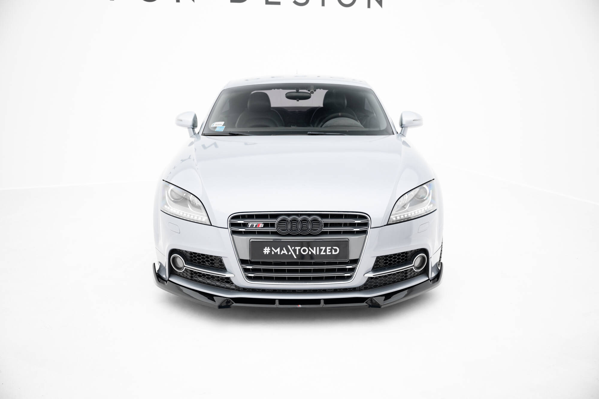 Maxton Design Front Splitter V.3 Audi TT S / TT S-Line 8J Facelift AU ...