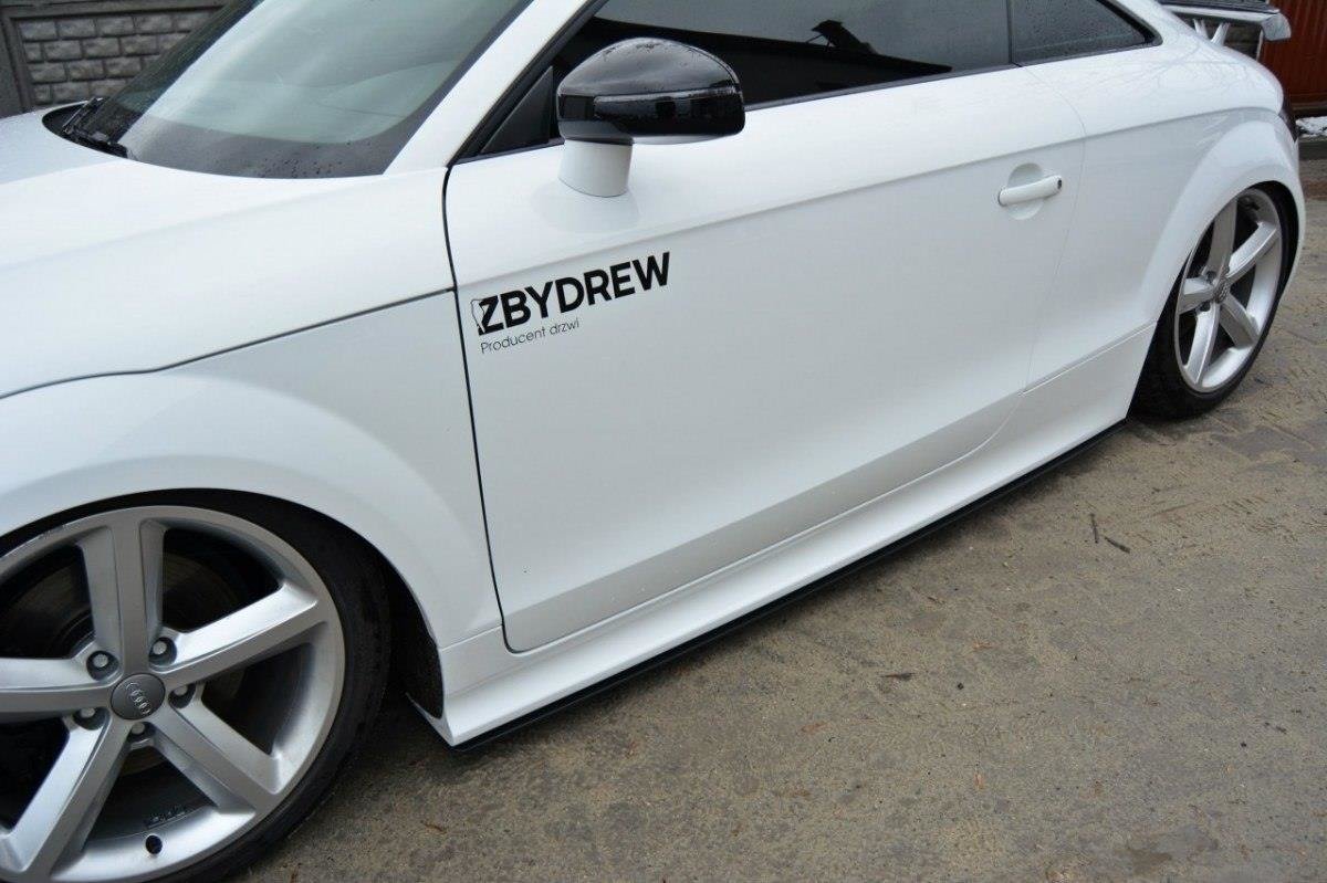 Maxton Design DIFFUSORI MINIGONNE LATERALI RACING AUDI TT MK2 RS AU-TT ...