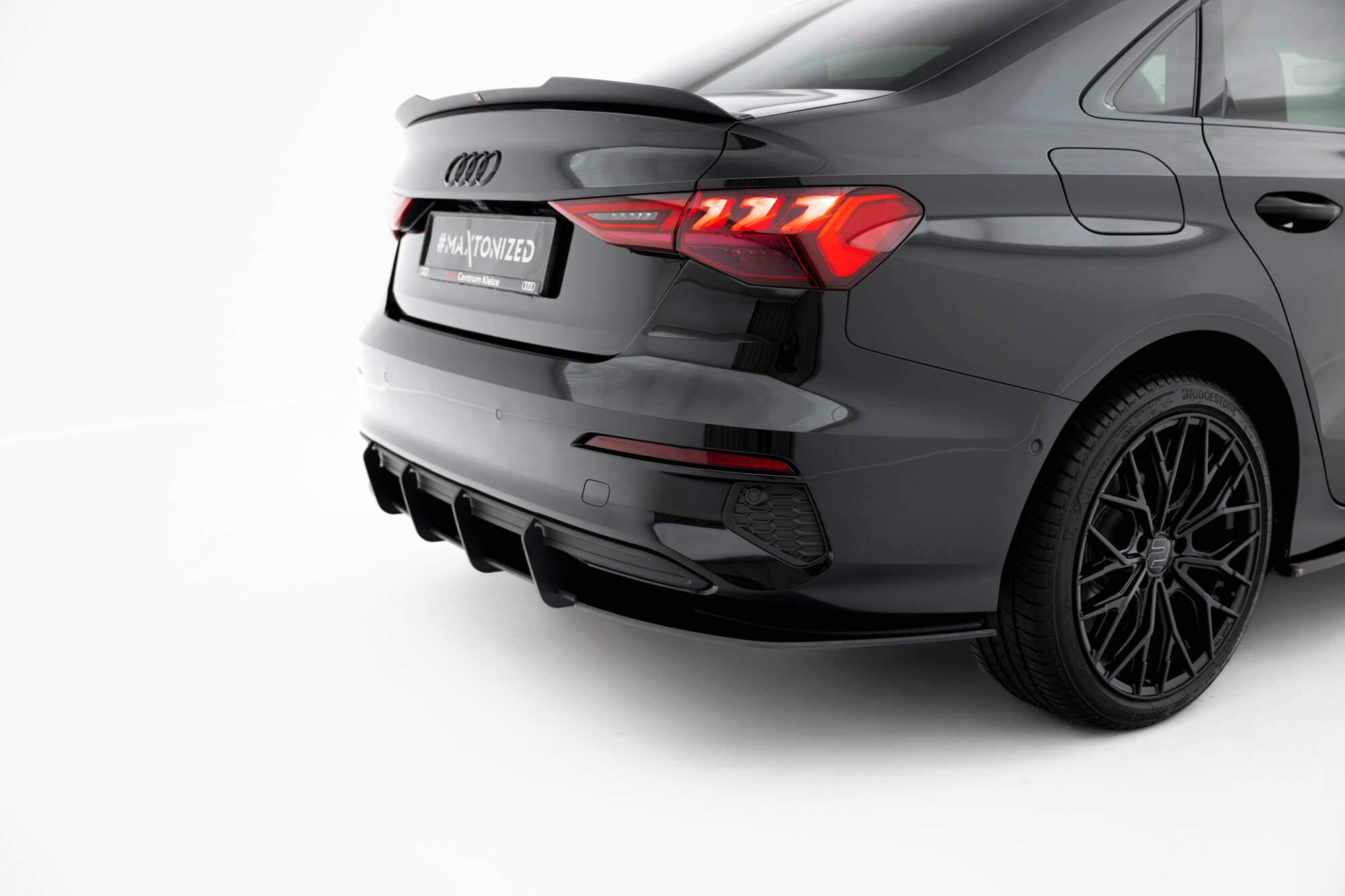 Maxton Design Street Pro Heckdiffusor Audi A3 Limousine 8Y AUA38YSCNC ...