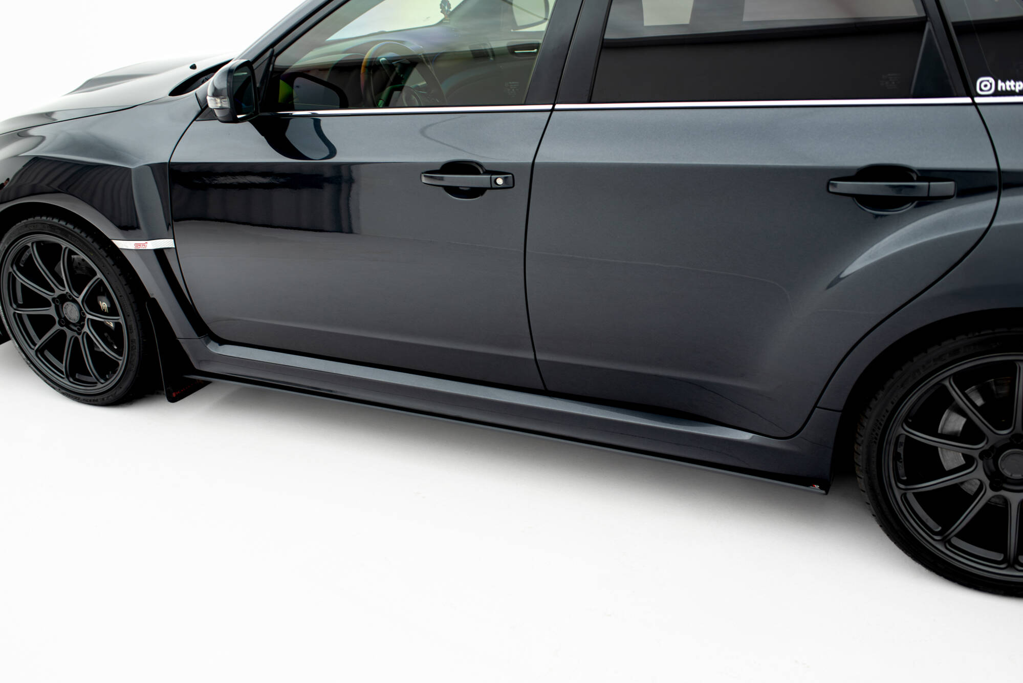 Maxton Design Street Pro Side Skirts Diffusers Subaru Impreza WRX STI ...