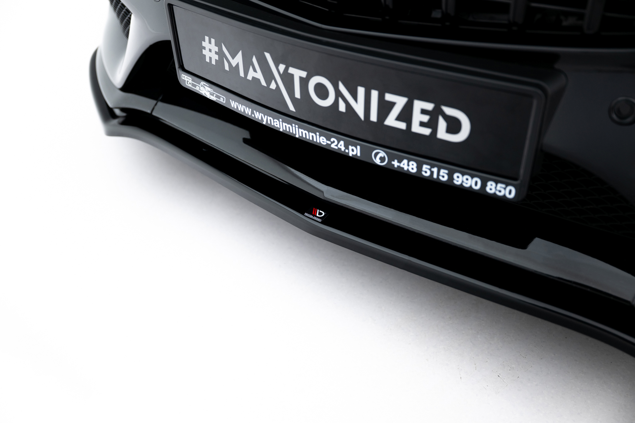 Maxton Design Divisor frontal V.1 Mercedes-Benz Clase C Coupé AMG-Line ...